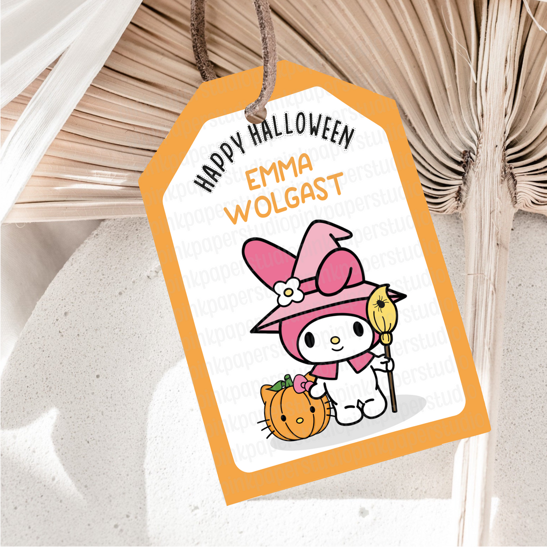 Melody Halloween Tags • Set of 9 Tags – PinkPaperStudio