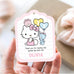 Hello Kitty Birthday Tags – PinkPaperStudio