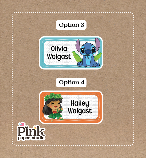 Lilo and Stitch • Lilo and Stitch • Set of 12 Stickers – PinkPaperStudio