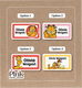Garfield Stickers • Garfield Labels • Set of 12 Stickers – PinkPaperStudio
