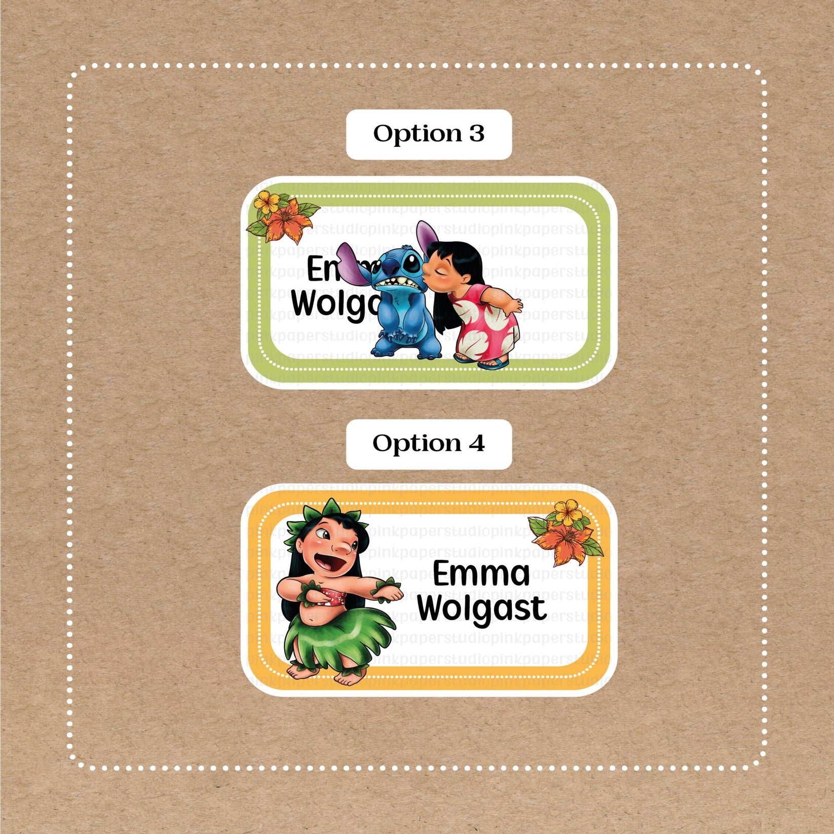 Lilo & Stitch • Lillo and Stitch Stickers • Set of 12 Stickers ...