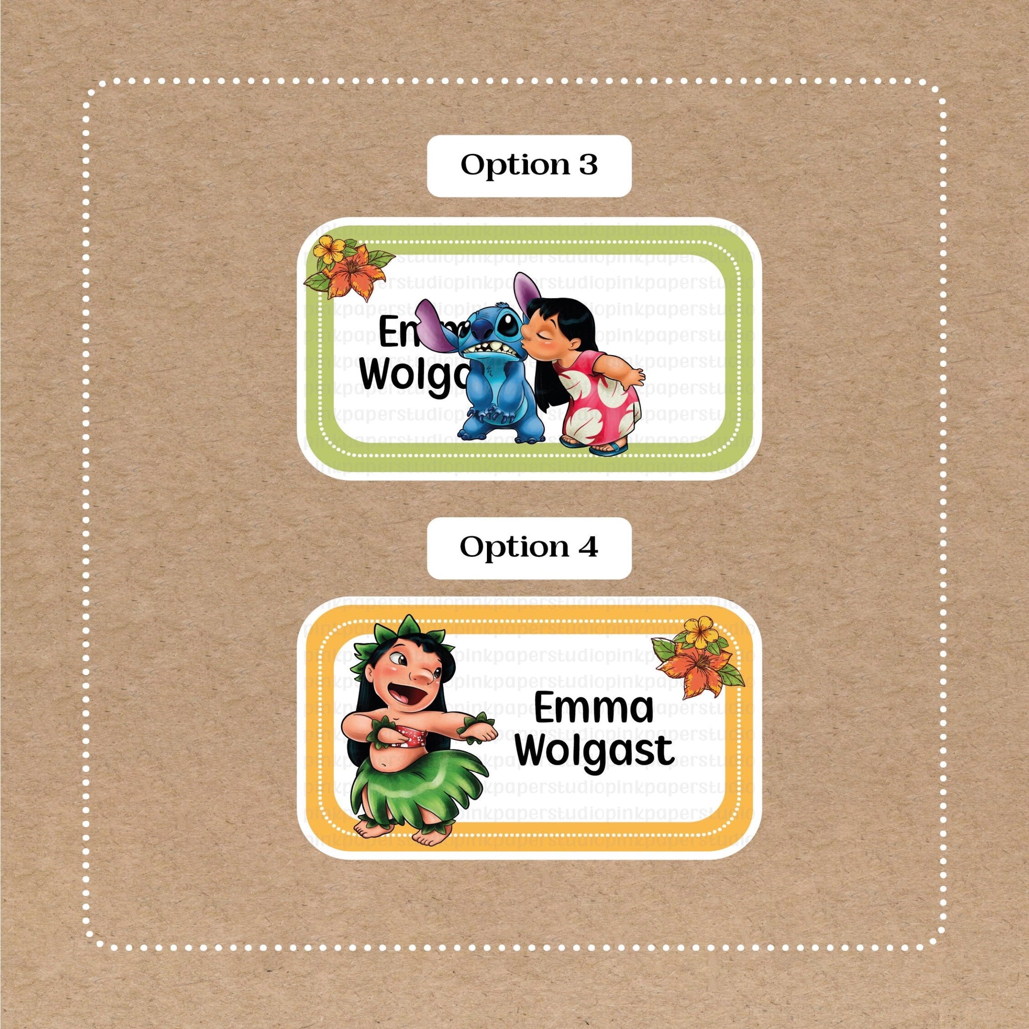 Lilo & Stitch • Lillo and Stitch Stickers • Set of 12 Stickers ...